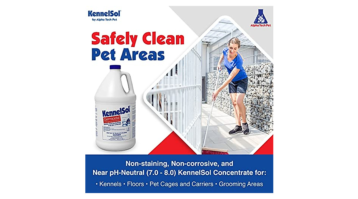 KennelSol 1-Step Kennel Cleaner Disinfectant & Deodorizer