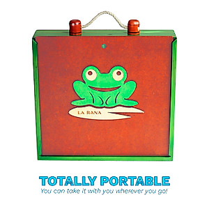 RANA Colombiana EDICIÓN DE LUJO Sapo Game juego de mesa Colombiano Regalos productos Colombianos artesanias de Colombia Family Games Gifts