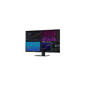 Dell U4320Q 43 Inch 2160p 4K UltraSharp, IPS Thin Bezel Monitor, HDMI, DisplayPort, USB-C, VESA Certified, Black (Renewed)