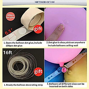 Navy Blue Balloons Arch Garland Kit 119pcs Chrome Gold Balloons for Wedding Graduation Birthday Party Decor