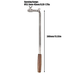 GLOGLOW Bonsai Branch Bending Tool Bonsai Bender High Directional Adjustment Professional Stainless Steel with Comfortable Handle for Garden ()