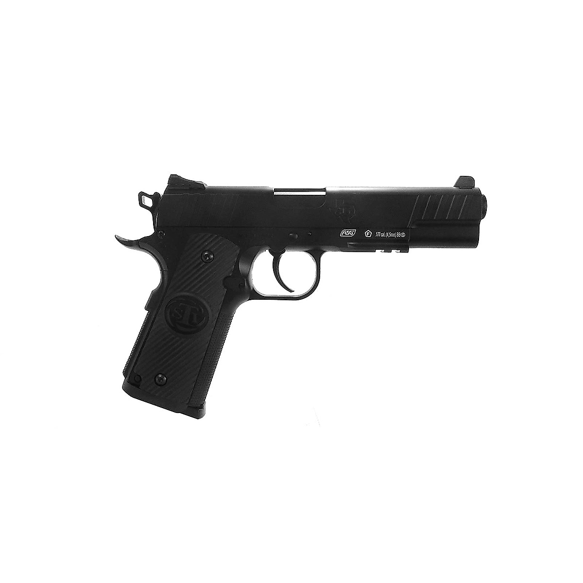 ASG STI Duty One Black .177 Caliber Steel BB Gun Air Pistol, Blowback