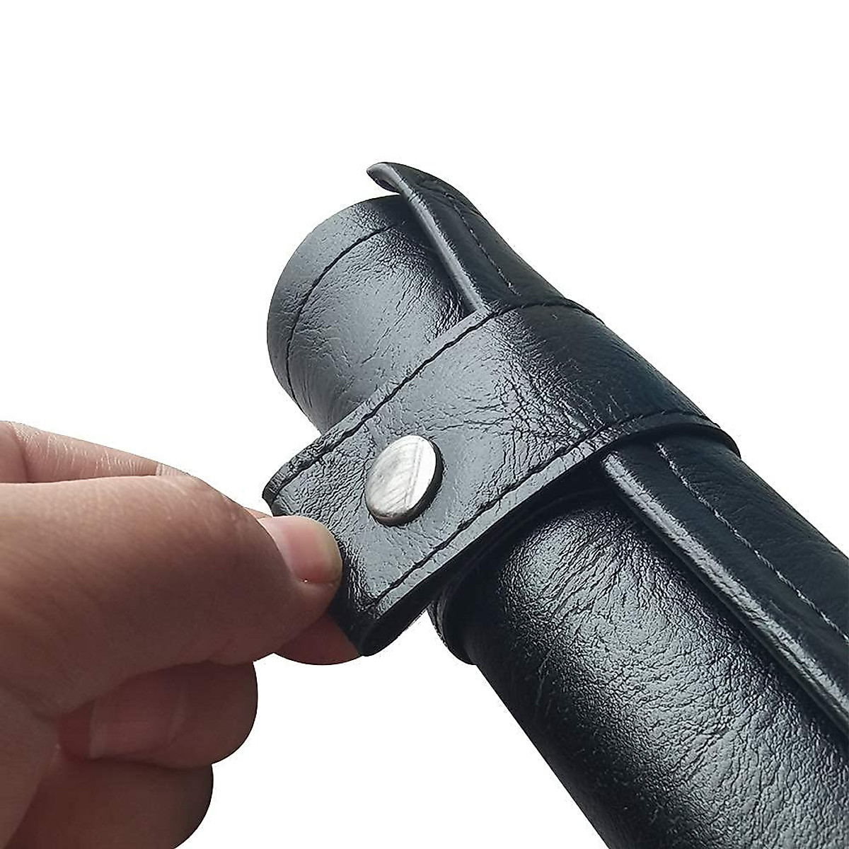 Scroll Dice Tray DIce mat Holder Storage Pouch Rolling Mat DND D and D Dungeons & Dragons Game Dice with Zippered Holds up to 14 Metal Plastic Polyhedral Dice Accessories (Black)