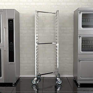 Krollen Industrial 20 Pan End Load Nesting Bun/Sheet Pan Rack - Unassembled