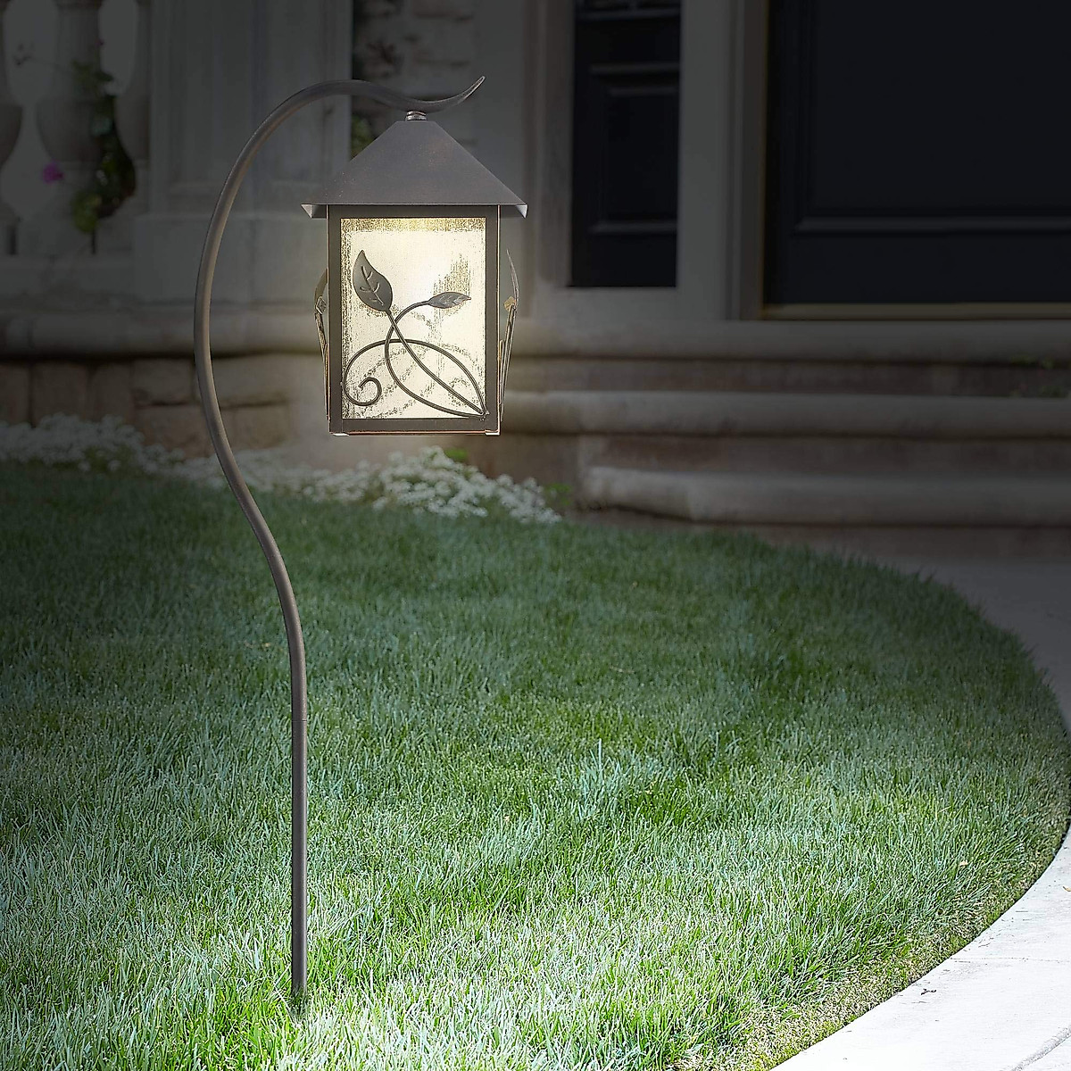 Franklin Iron Works French Garden 27" Bronze LED Landscape Path Light