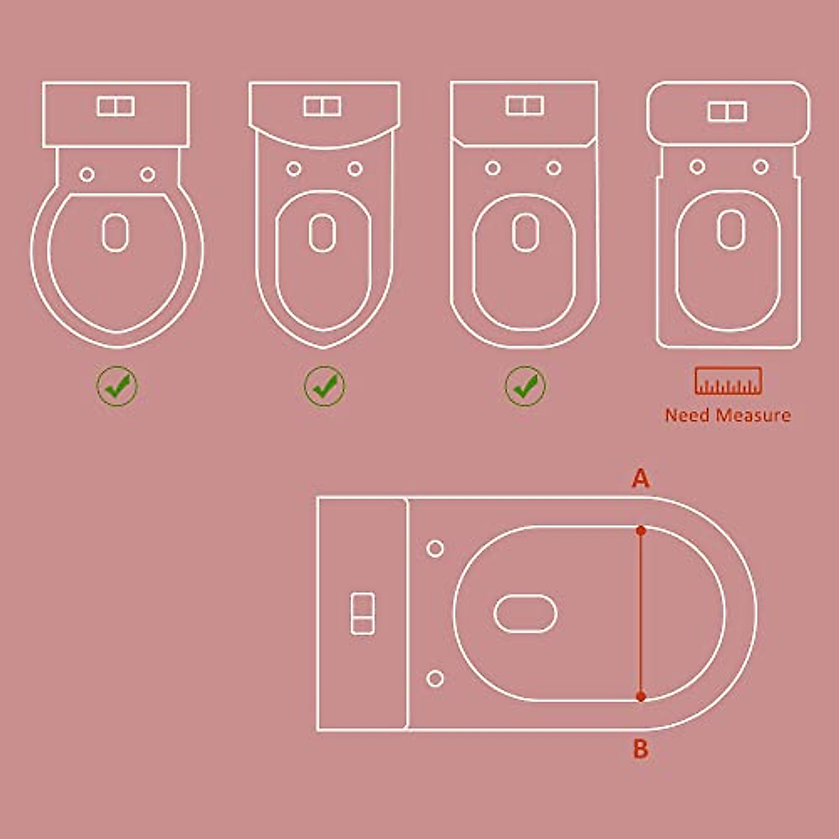 JASSONE® Potty Training Seat, Toddler Step Stool, 2 in 1 Potty Training Toilet for Kids, Baby Seat with Splash Guard and Anti-Slip Pad for Boys Girls Potty Training, Grey