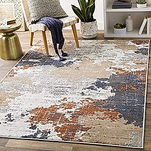 Artistic Weavers Geneva Area Rug,6'7" x 9',Terracotta