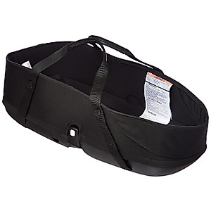 Bugaboo Bee 6 Bassinet Complete Newborn Stroller Accessory - Easily Connect to Bee 6 Stroller - Black