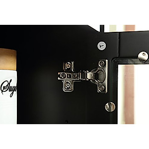 Mixcept 52" Stylish Sideboard Buffet Cabinet Wood Console Table Storage Cabinet with 2 Doors and 2 Drawers, Black