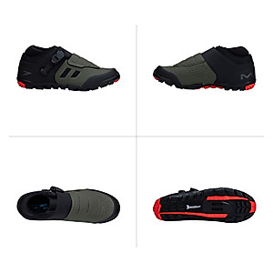 SHIMANO SH-ME702 High-Performance Trail & Enduro Race Shoe, Olive, 11-11.5 Men (EU 46)