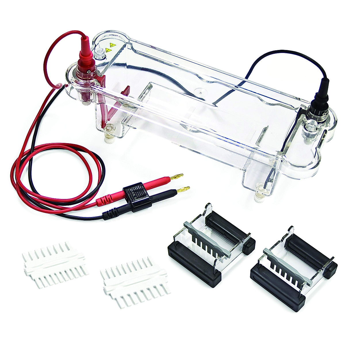Vision scientific VLE002P Electrophoresis Apparatus, 16 Samples per Gel, Two 7x7cm Casting Trays, one Experimental Kit