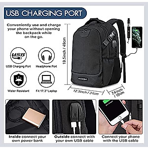 INNOSCENT 100% Smell Proof Backpack (Dark Grey), Large, INS003