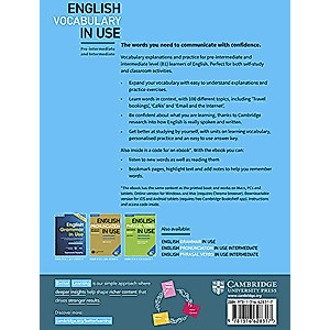 English Vocabulary in Use Pre-intermediate and Intermediate Book with Answers and Enhanced eBook: Vocabulary Reference and Practice