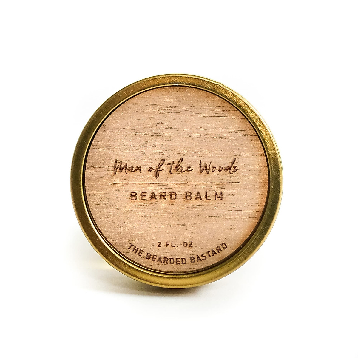 TBB Man of the Woods Beard Balm for Men | Tame & Style Your Beard | Beard Conditioner with Shea Butter, Jojoba Oil, Argan Oil (2 Oz.)