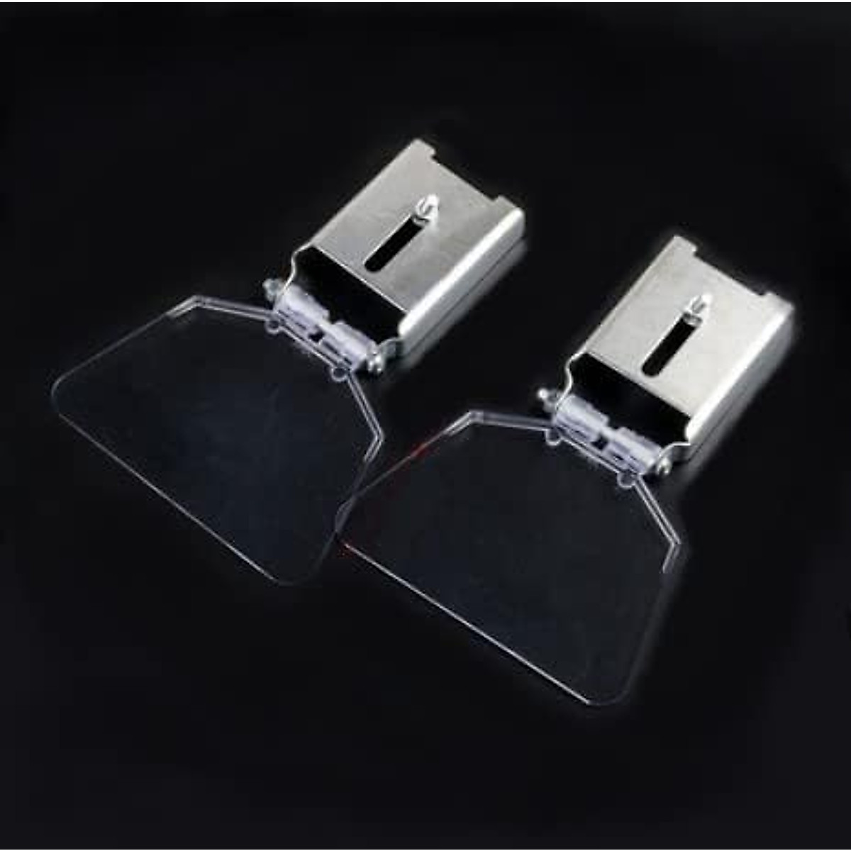 Bench Grinder Eyeshield,2Pcs Bench Grinder Safety Shield 304 Stainless Steel Bench Grinder Guards Attachment Accessories for Bench Type 125/150 Grinders