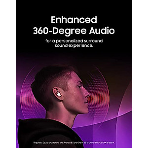 SAMSUNG Galaxy Buds 2 Pro True Wireless Bluetooth Earbuds w/ Noise Cancelling, Hi-Fi Sound, 360 Audio, Comfort Ear Fit, HD Voice, Conversation Mode, IPX7 Water Resistant, US Version, Graphite