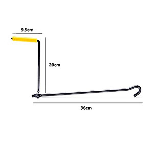 TcJ-Chen Metal Steel Car Truck Jack Lug Handle Wrench Auto Repair Tool