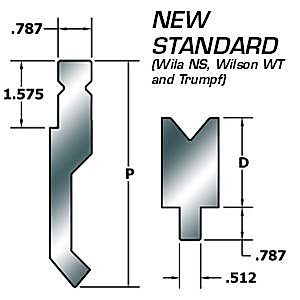 Versatility - 3 Drawer Press Brake Cabinet for Wila NS (New Standard), Wilson WT, and Trumpf Style Tooling, VT-23600