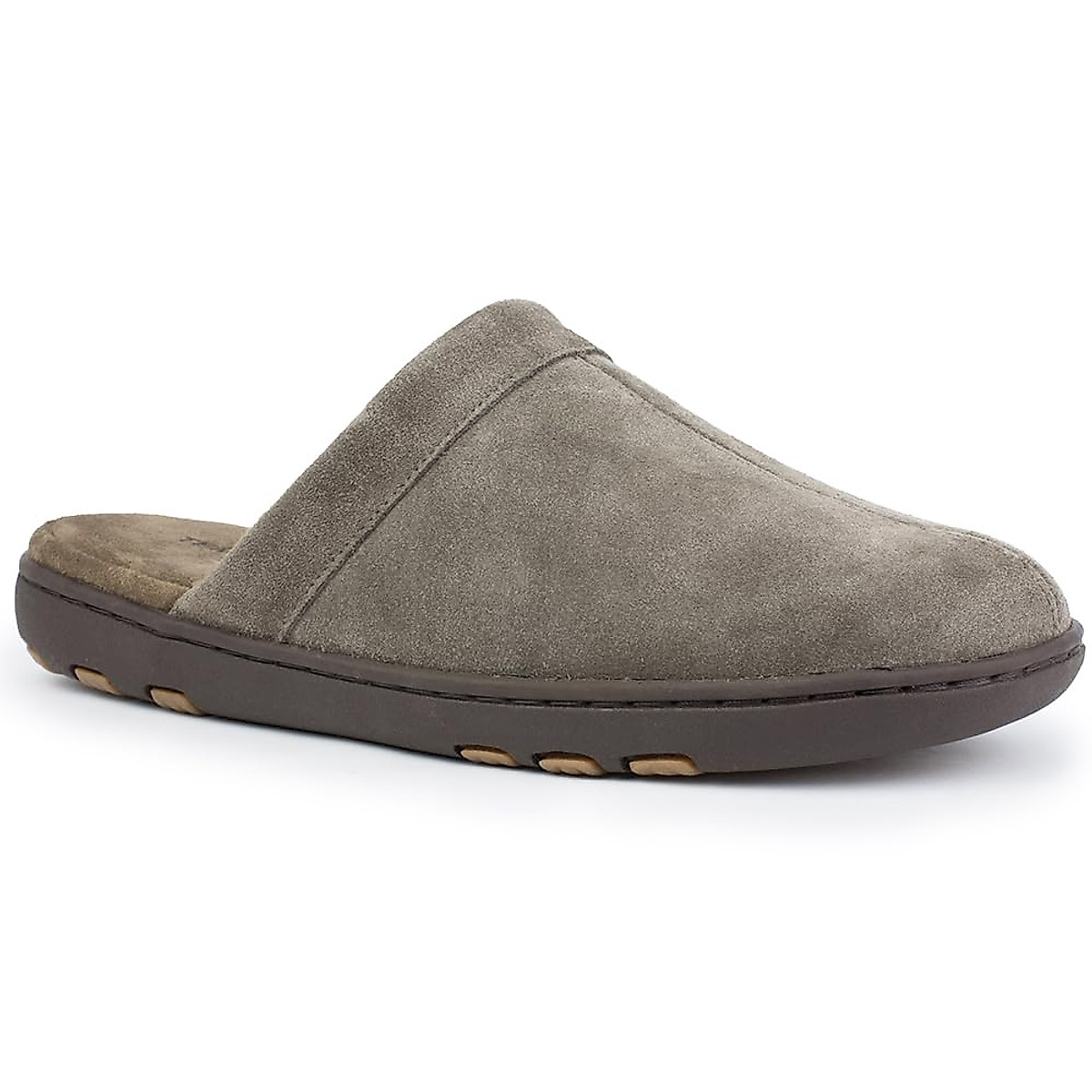 Tempur-Pedic Mens Lonny Scuff Casual Slippers Casual - Grey - Size 12 2E