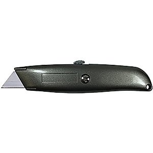 Excel Blades K9 Retractable Utility Knife, Standard Size Heavy Duty Metal Box Cutter Knife