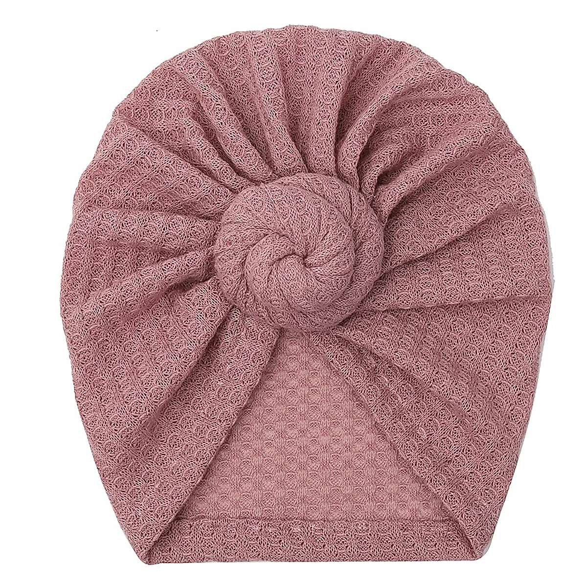 GEZISAN Baby Turban Newborn Baby Girl Hospital Hat Nursery Beanie Headwrap Bohemia Donuts Cap (TWIST06-6PCS)