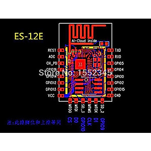 Lysee 3D Printer Parts & Accessories - 10pcs/lot ESP8266 Serial WiFi Model ESP-12 ESP-12E ESP12E ESP12 Authenticity Guaranteed