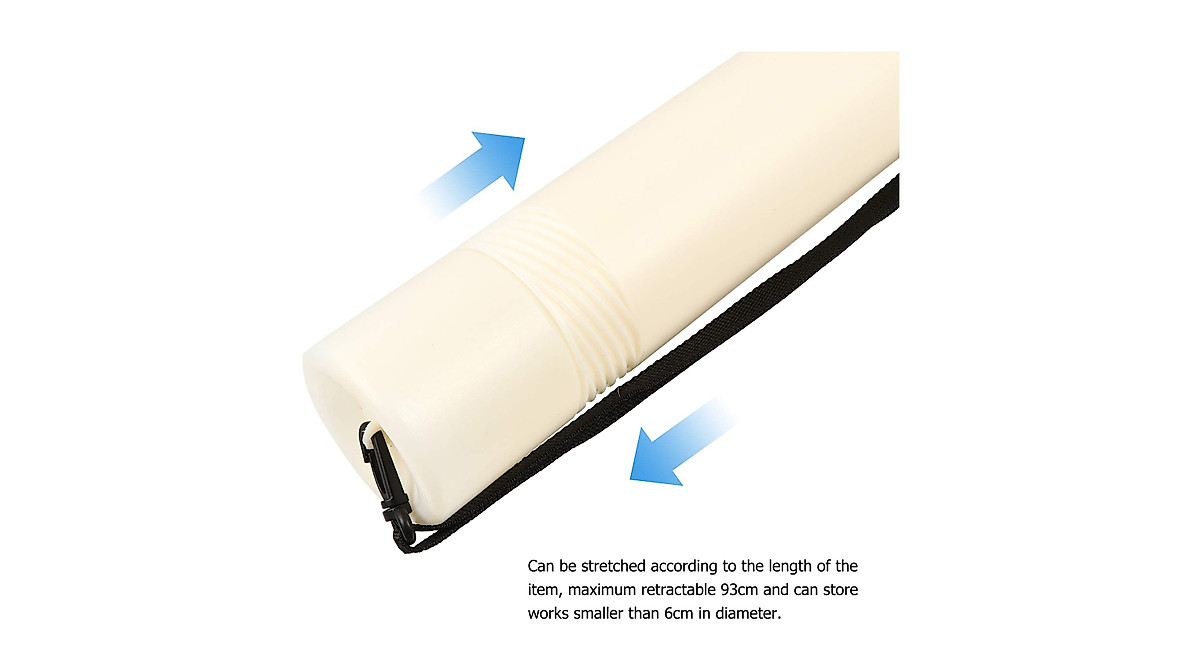 EXCEART Waterproof Expandable Document Tube – Durable Carry Case with ...
