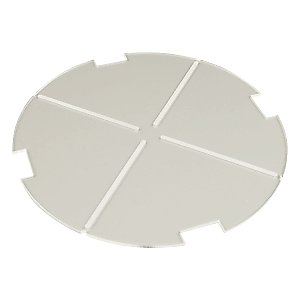 LITKO Notched Circle Tank Base | Compatible with Star Wars: Legion | 120mm | LAAT-le | 1.5mm Clear Acrylic