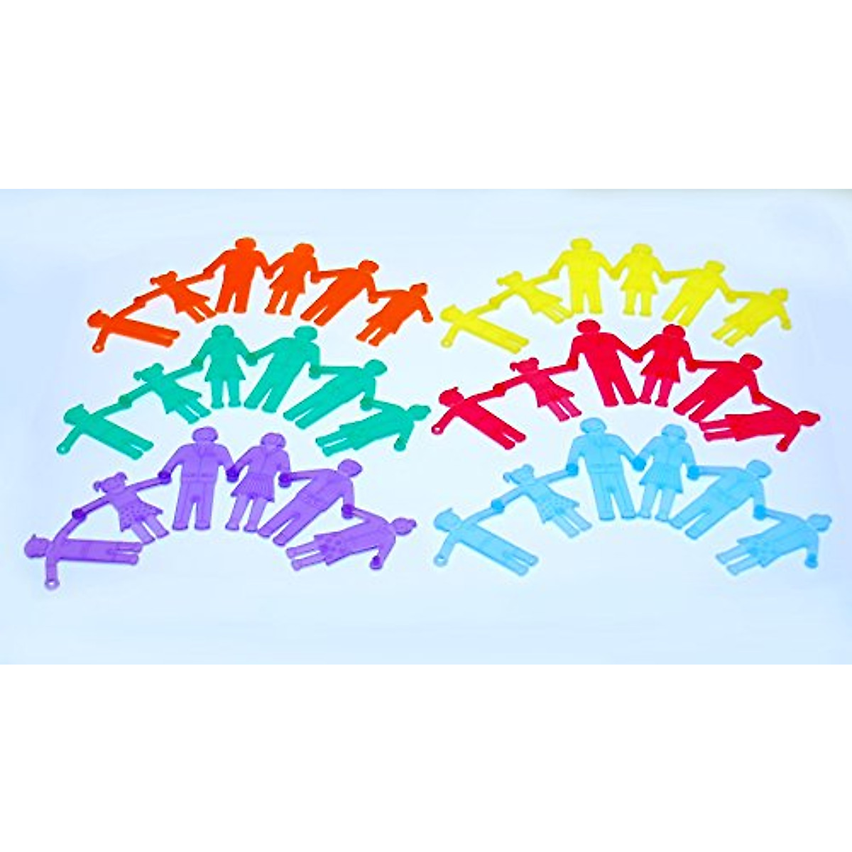 TickiT 9213 Silishapes Linking People (Pack of 36)