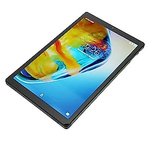 DAUZ Gaming Tablet, Support Fast Charging 5G WiFi 100-240V 4GB 64GB 10 Inch Tablet for Study for Kids (US Plug)