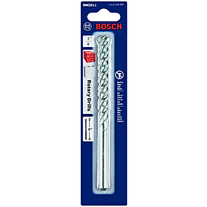 Bosch BM2011 3/8-inch Fast Spiral Rotary Masonry Drill Bit for Brick and Block (3/8" X 4" X 6")