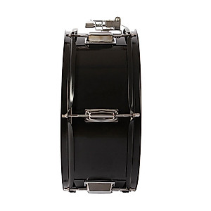 Professional Marching Snare Drum & Drum Stick & Strap & Wrench Kit Black (Marching Snare Drum)