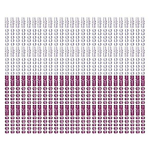 HAPPLiGNLY Beaded Door Curtains for Doorways Bead String Curtain for Room Dividers Crystal Home Decoration Bedroom Entrance Hanging Encryption Screen, 2 Styles, Customizable