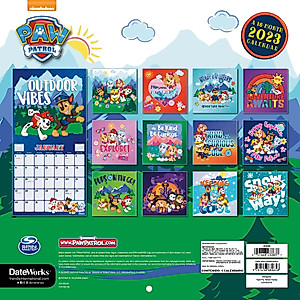 2023 Nickelodeon PAW Patrol Wall Calendar