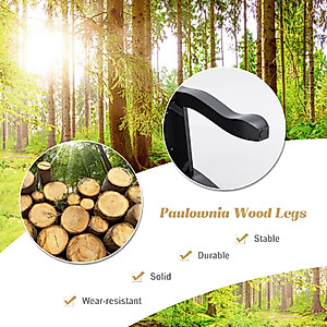 COSTWAY Vanity Desk Set with Mirror, Vanity Desk and Cushioned Stool Set with 5 Storage Drawers, Makeup Dressing Table for Bedroom Women Girls (Black)