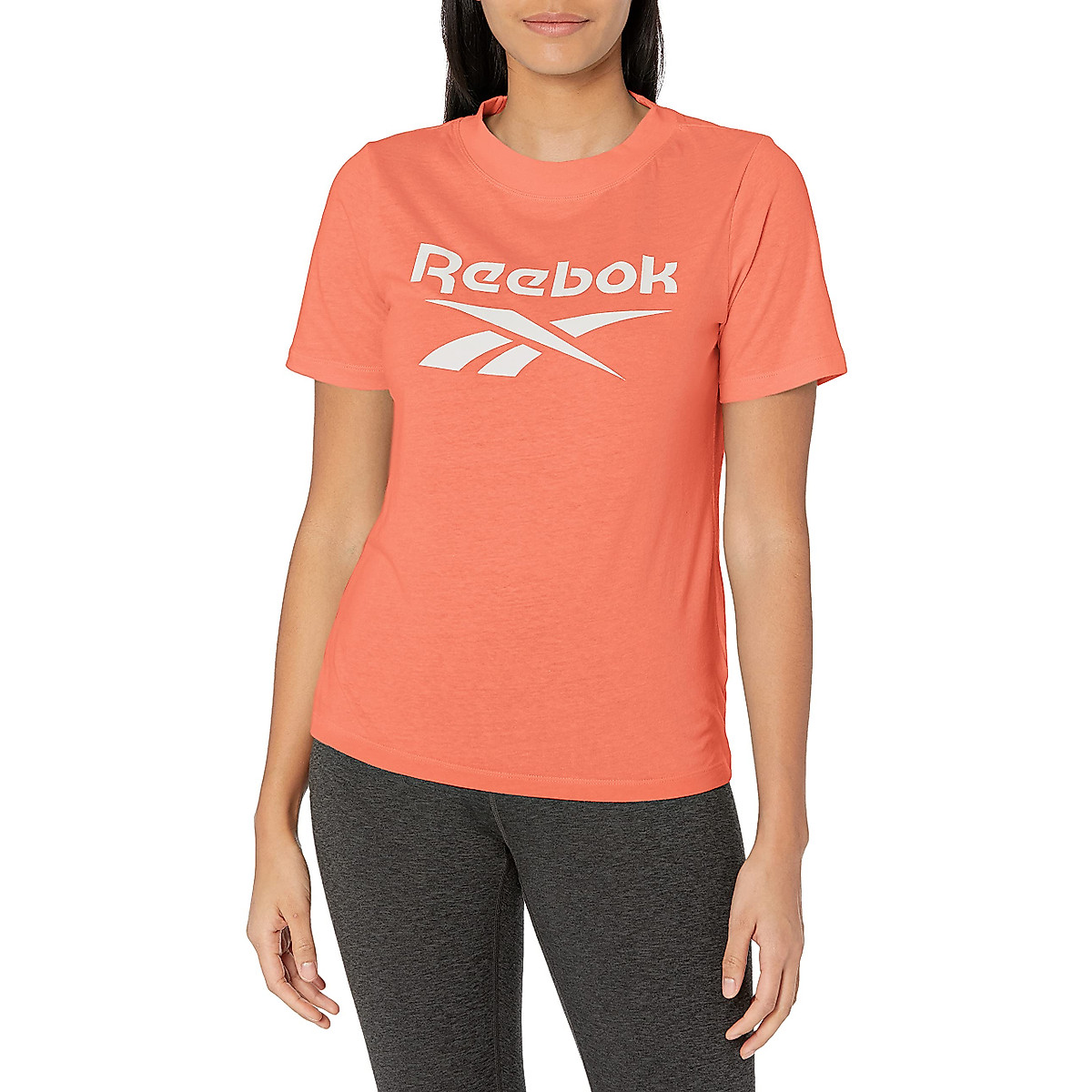Reebok Training Essentials Graphic T-Shirt, Twisted Coral, S