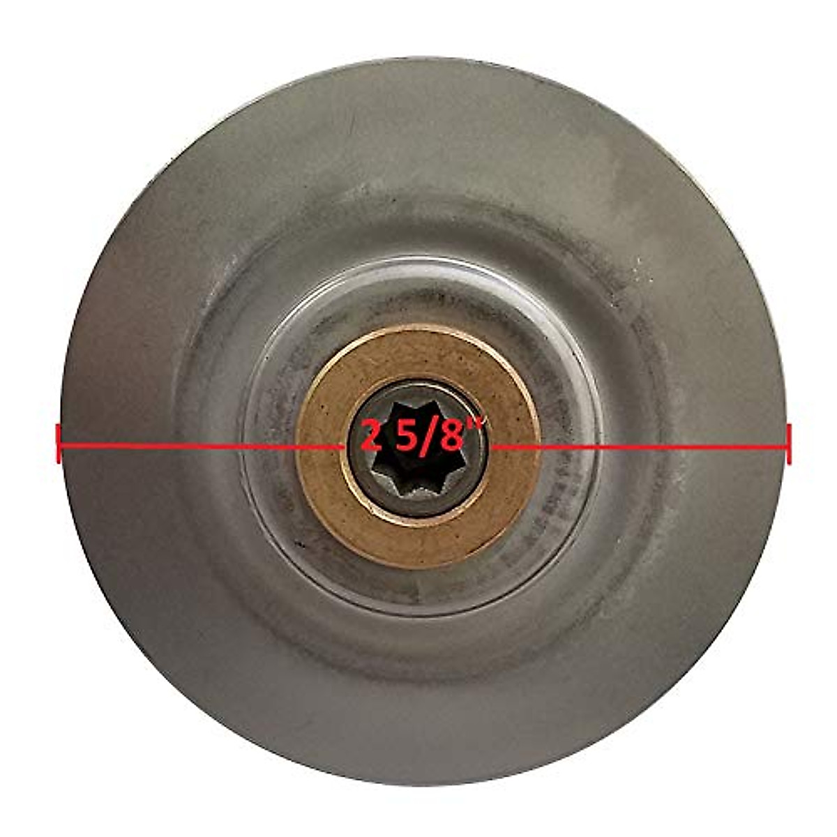 Blendin Complete 6-Piece 48 Ounce Replacement Round Glass Jar Cup Assembly Set With a Jar Base Cap, Blade, Gasket, Round Lid, Center Fill - Compatible with Standard Oster & Osterizer Blenders