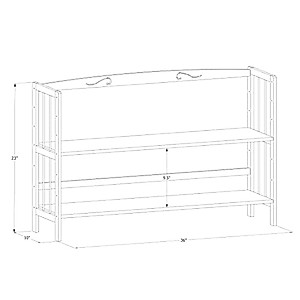 MoNiBloom Bamboo 2-Tier Bookshelf Bookcase Storage Organizer Plant Flower Stand for Table Living Room Bathroom Bedroom Balcony Garden, Natural