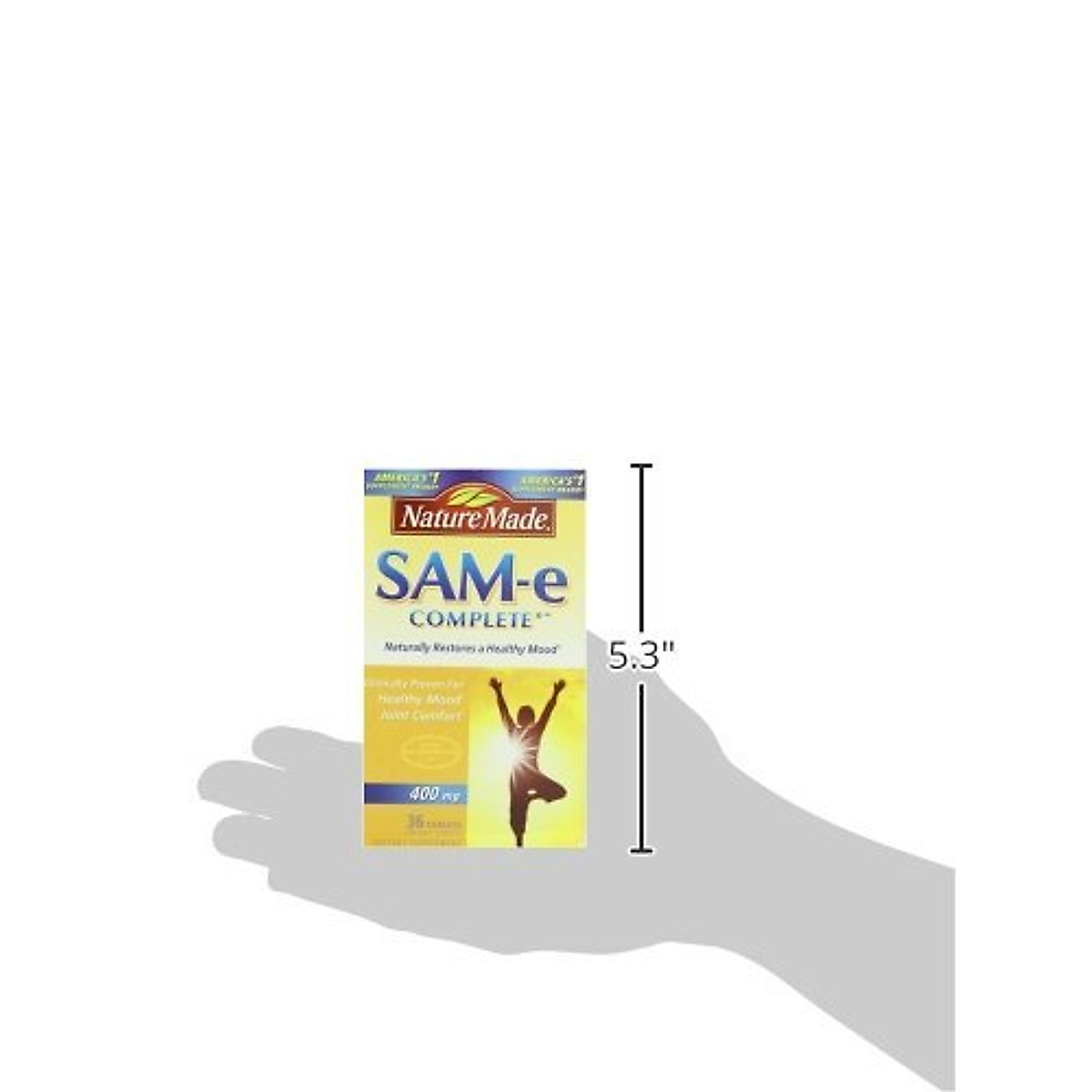 Nature's Made Sam-e Complete 400-mg 36 Tablets (2 Pack)