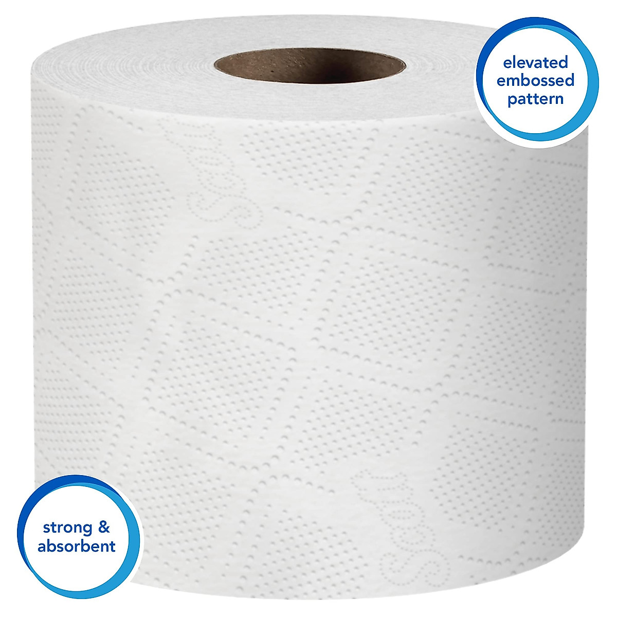 Scott® Professional Standard Roll Bathroom Tissue (05102), White, 80 Rolls/Case, 1,210 Sheets/Roll, 96,800 Sheets/Case