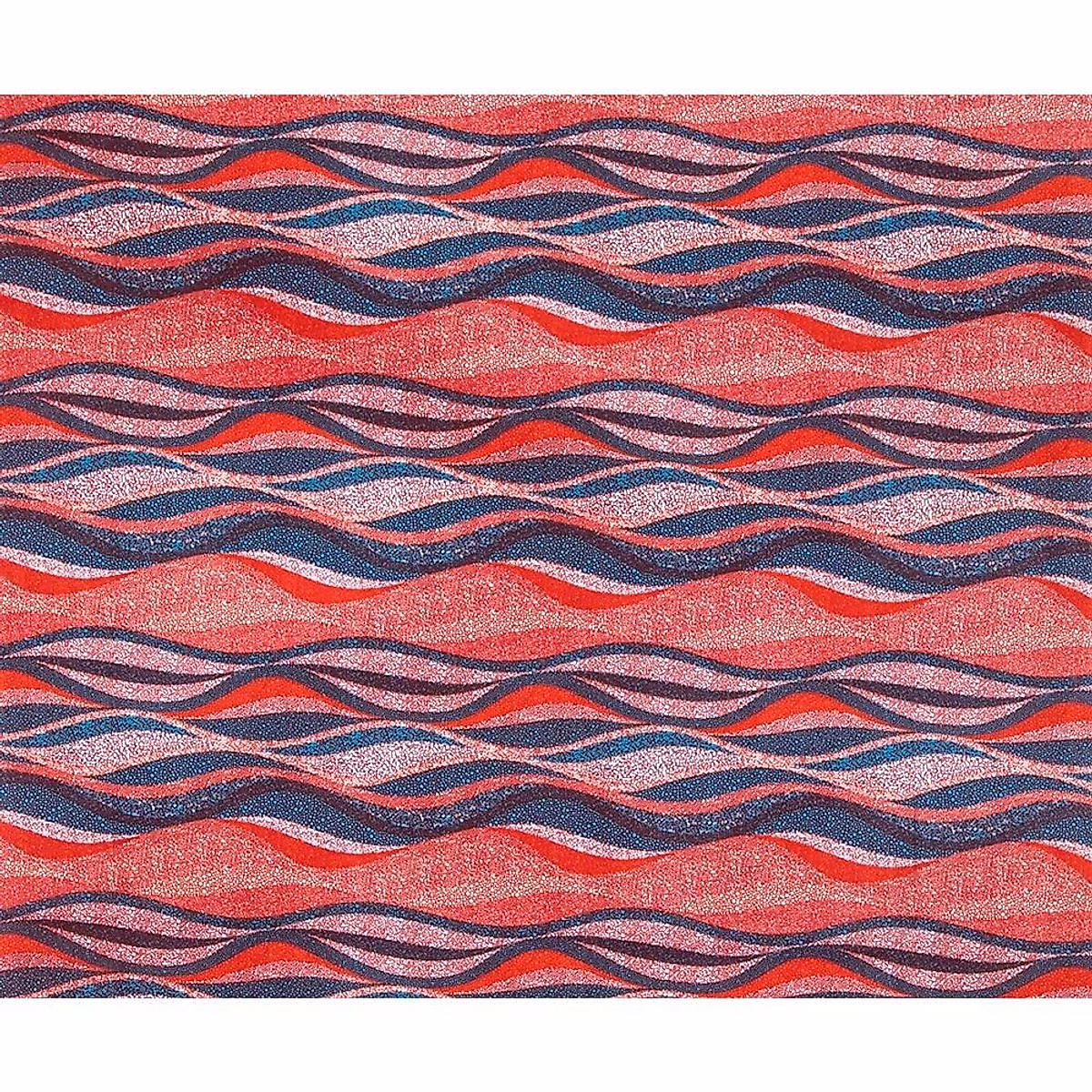 ANNINGWAX 100% Cotton African Ankara Print Fabric African Party Clothing Red Fabric 6 Yards