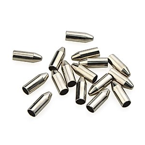 SHARROW Archery Targeting Arrowhead Practice Metal Broadheads Tips Glue On Field Points Replacement Arrow Tips for OD 7mm Arrow Shafts (12pcs)
