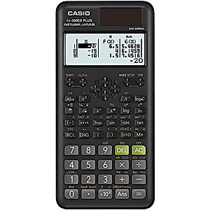 Casio fx-300ESPLUS2 2nd Edition, Standard Scientific Calculator, Black