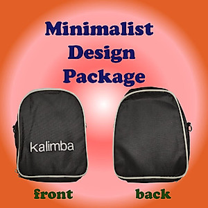 Jackie Waterproof cross soft case of Mbira, Kalimba,Thumb Piano, Likembe, Sansula