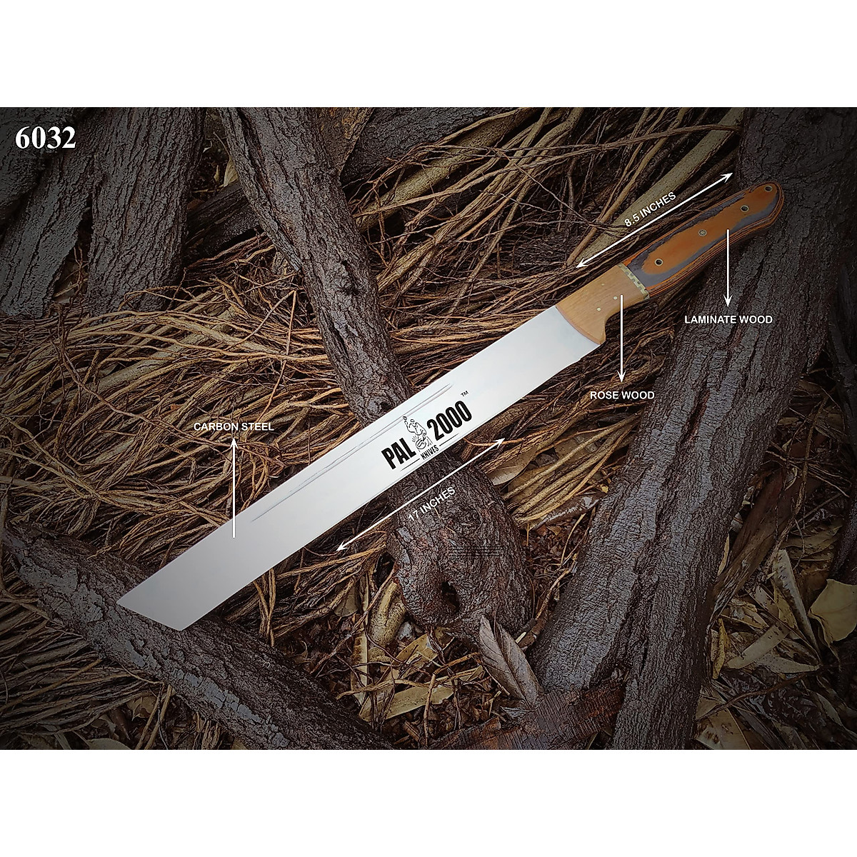 HUN-6032 Custom Handmade Spring Damascus Sword with Sheath