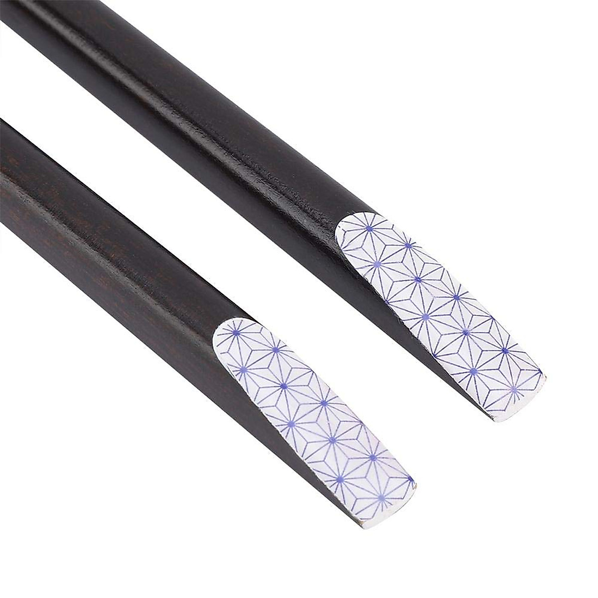 Wooden Chopsticks, Chopsticks Reusable, 1 Pair of Japanese Style Sakura Pattern Reusable Durable Wooden Chopsticks(bronze)