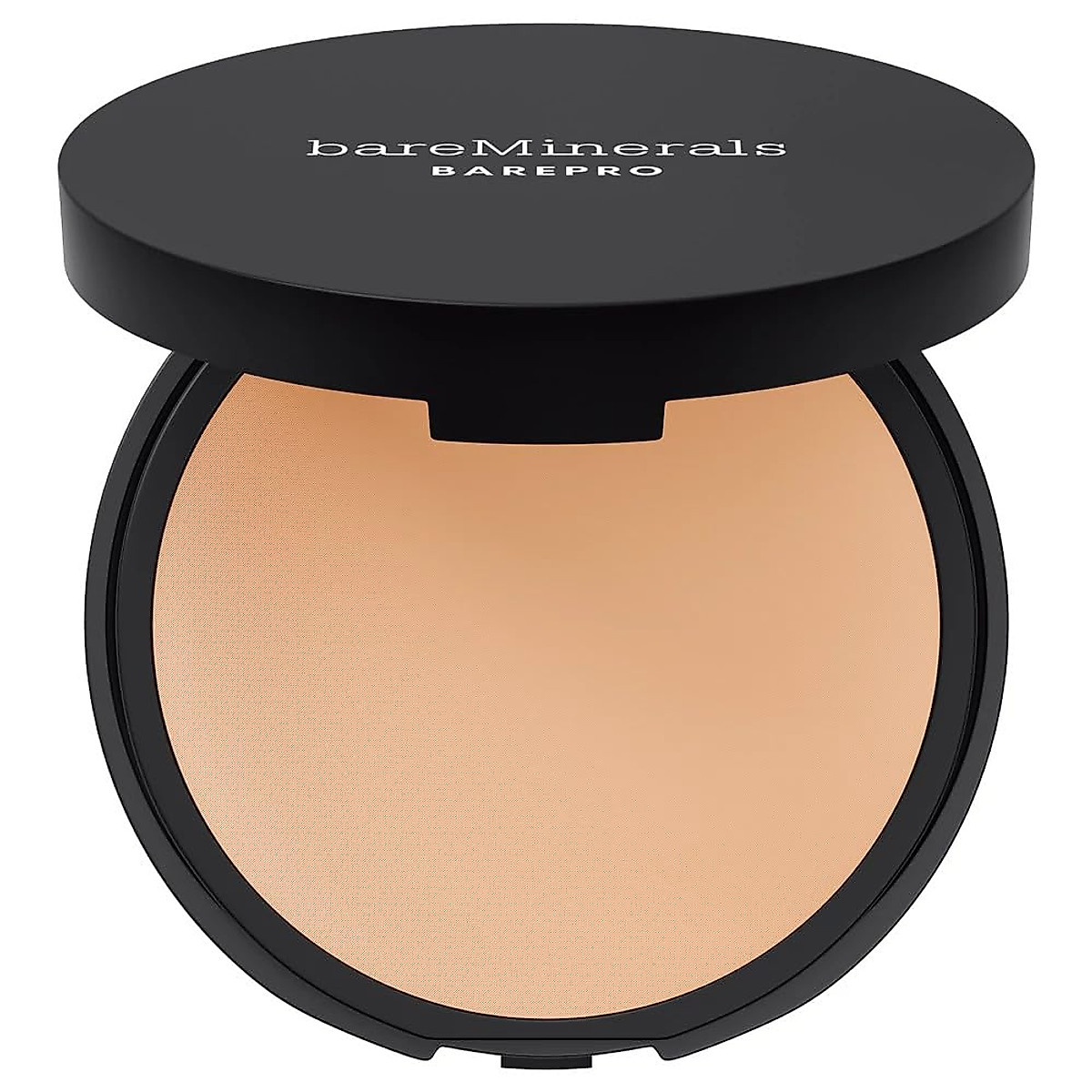 bareMinerals Barepro 16HR Skin-Perfecting Powder Foundation, Matte Pressed Powder Foundation Full Coverage with Plant-Based Squalene, Oil Control, Vegan