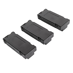Airshi Drone Battery, Drone Rechargeable Battery 3PCS 2600MAH 3.7V Stable for S13 S1 APP8GPS