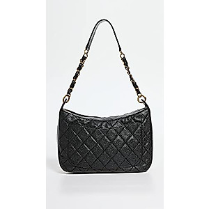 CHANEL Women's Pre-Loved Timeless Shoulder Bag, Caviar, Black, One Size