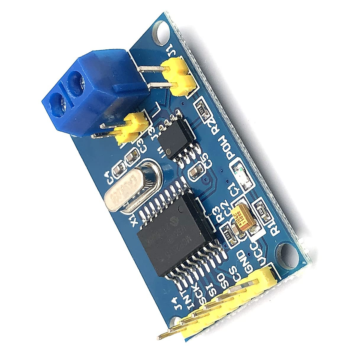 FainWan 2pcs MCP2515 CAN Bus Module TJA1050 Receiver SPI Module Compatible with Ard-uino AVR